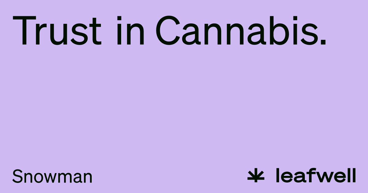 Snowman Marijuana Strain, AKA Snowman OG & Berner’s Snowman